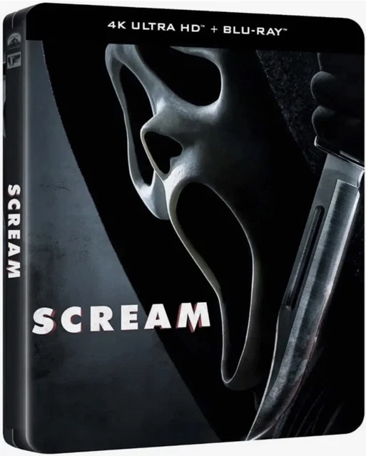SCREAM 5 (LIMITED Edition 4K Ultra HD Blu Ray Steelbook) V 2022 Reboot ...