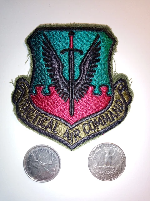 USAF TACTICAL AIR Command Patch Badge Crest $14.00 - PicClick CA