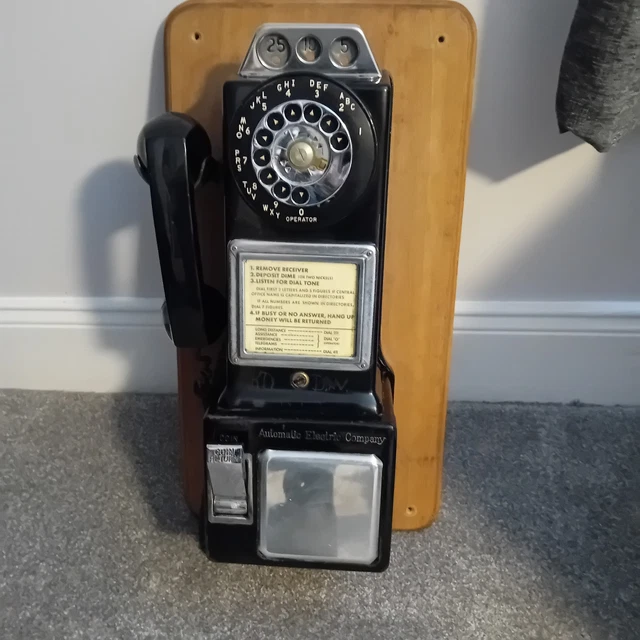 VINTAGE USA PAYPHONE Western Electric Company 1950s payphone - in the ...