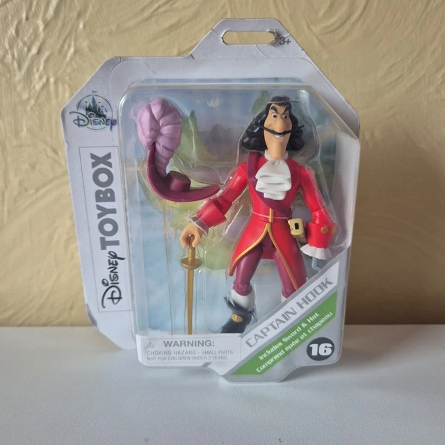 DISNEY TOY BOX Captain Hook Action Figure Disney Store Peter Pan £25.95 ...