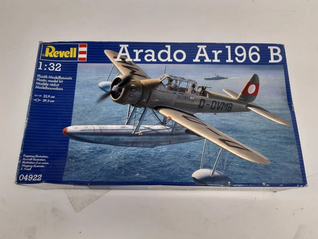 REVELL ARADO AR196 B 1:32 Model Kit - Complete Unassembled £13.50 ...