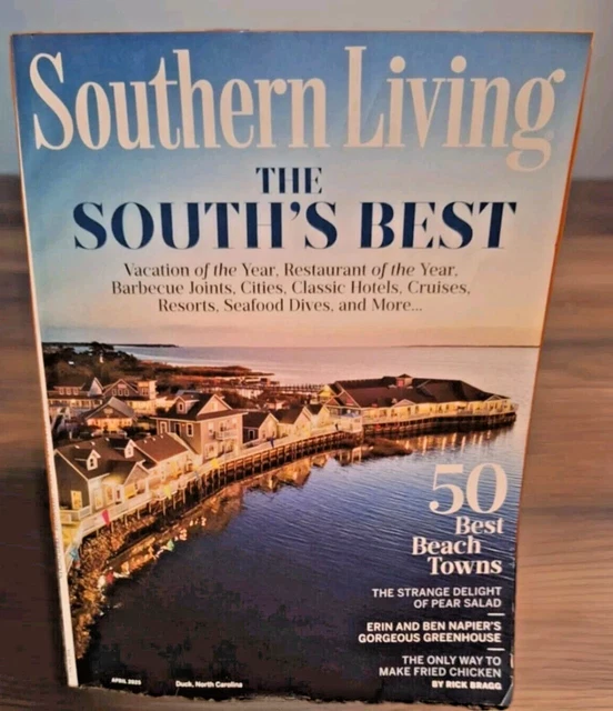 SOUTHERN LIVING MAGAZINE April 2025 The South's Best Of The Year £8.15 ...