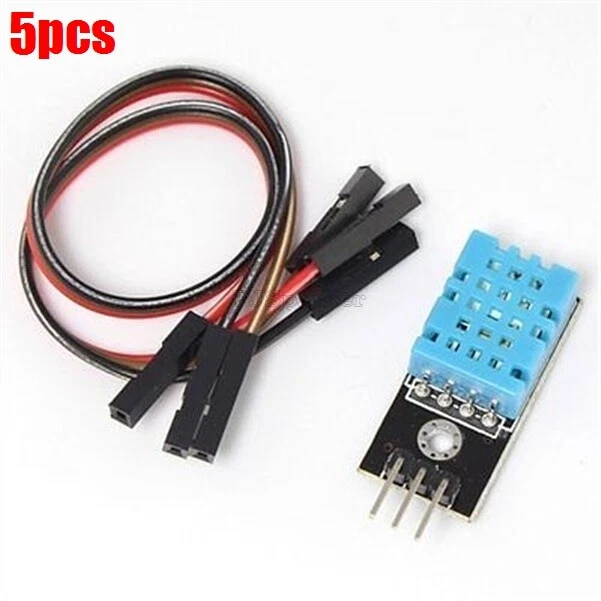 5PCS ARDUINO DHT11 Temperature Relative Humidity Sensor Module New Ic ...