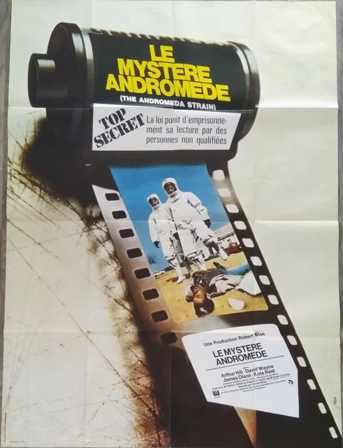 LE MYSTÈRE ANDROMÈDE/THE Andromeda Strain/1971/Affiche 120X160 Cm ...