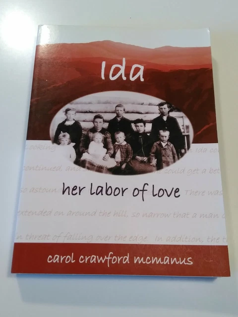 ROMAN DE POCHE Ida Her Labor of Love Carol Crawford McManus EUR 9,70 ...