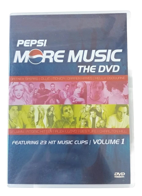 PEPSI - MORE Music Volume 1 region 4 DVD (Britney Spears , Westlife ...