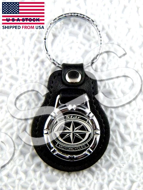 YAMAHA STAR MOTORCYCLES Key Fob Ring Chain Royal Wild Venture Road ...