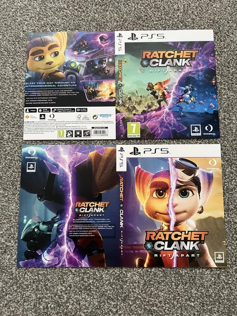 RATCHET & CLANK Rift Apart Replacement Box Art Cover Inlay NO GAME OR ...