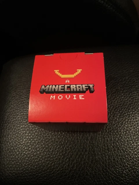 MCDONALDS HAPPY MEAL TOY MINECRAFT MOVIE CREEPER CUBE BLOCK TOY (RED) £ ...