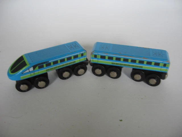 INTERCITY EXPRESS Blue Wooden Train Track Set ( Thomas) b £14.75 ...