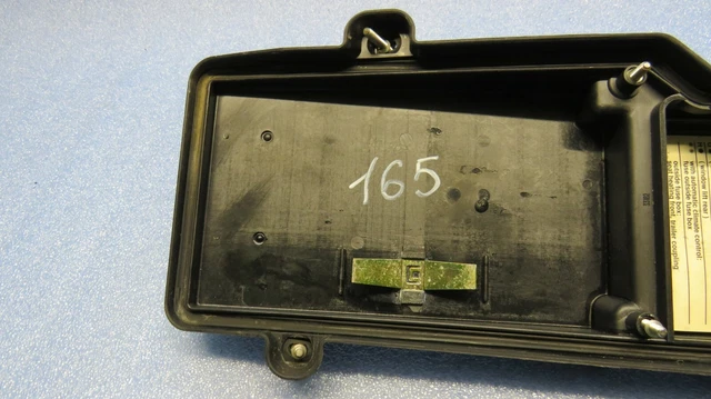 MERCEDES W124 - Sicherungskasten Deckel / FUSE BOX Cover 1245400082 ...