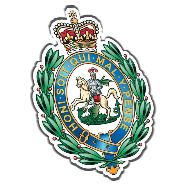 THE ROYAL REGIMENT Of Fusiliers Crest Sticker - British Army - Rrf £2. ...