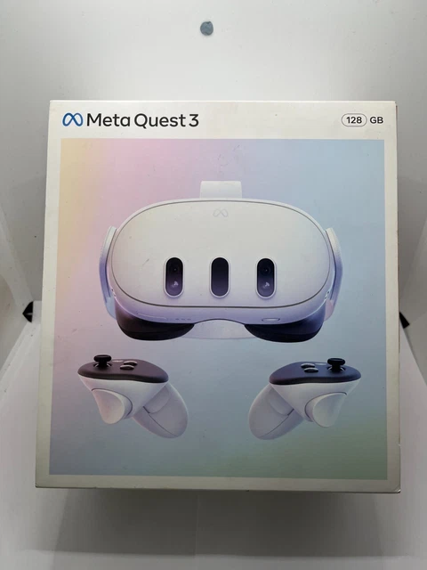 META OCULUS QUEST 3 All-in-One Mixed Reality VR Headset 128GB with Controllers £269.99 - PicClick UK