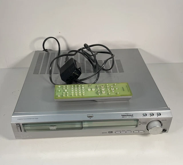 SONY DAV-S500 5.1CH 280w Compact AM/FM CD DVD AV System With Remote ...