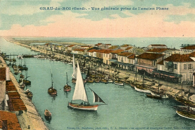 CARTE LE GRAU DU ROI Vue générale prise de l'ancien Phare EUR 3,45 - PicClick FR