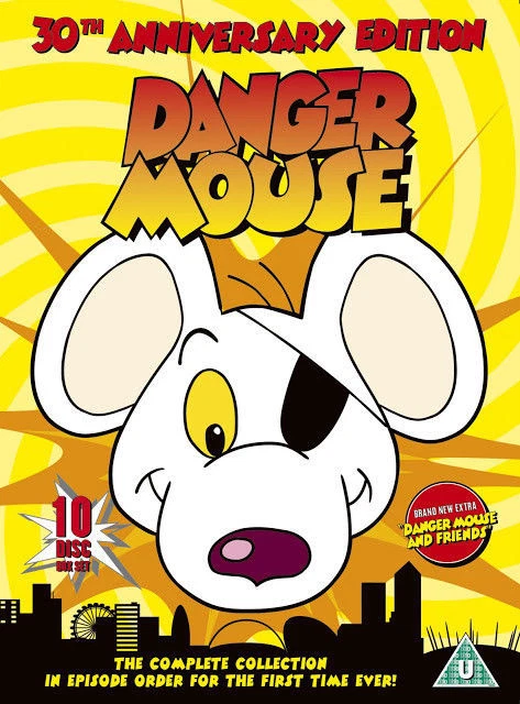 DANGER MOUSE 1980S Cartoon Series Complete Season 1-10 30th Anniversary ...