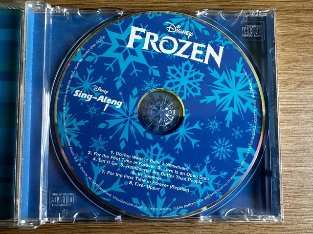 DISNEY SING-ALONG - Frozen CD Walt Disney Movie Soundtrack Album $25.28 ...