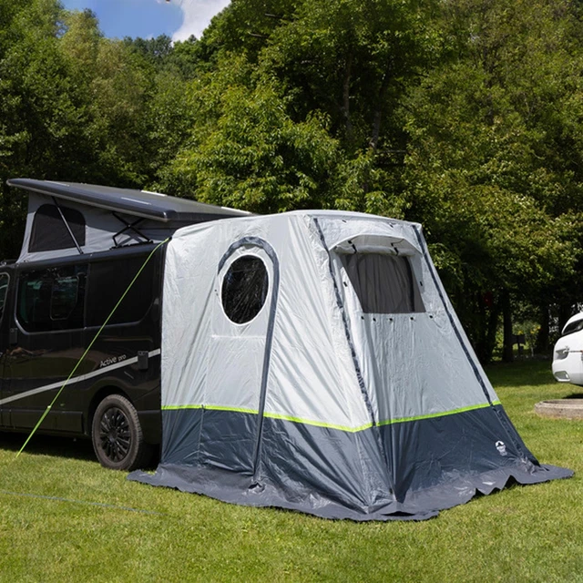 REIMO TRAPEZ TAILGATE Awning Tent Renault Trafic Ford Custom Vivaro ...