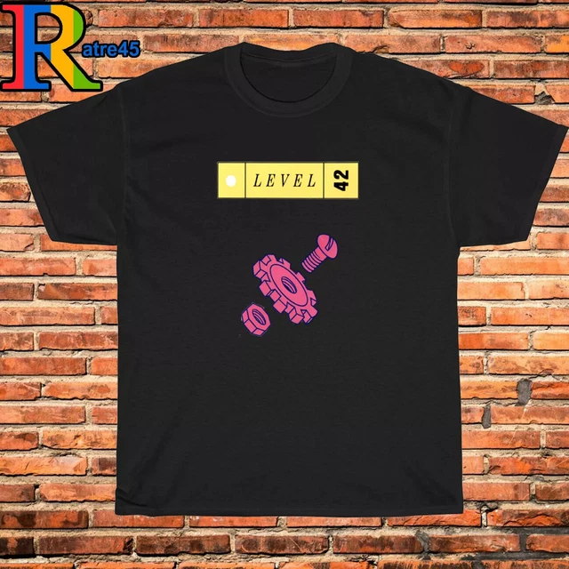 SALE!!! LEVEL 42 World Machine Logo Black/Grey/White/Navy S-5Xl £18.66 ...