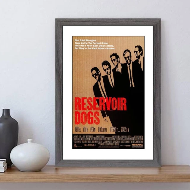 RESERVOIR DOGS MOVIE Poster Repro A4 Size Mounted £7.00 - PicClick UK