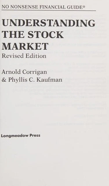 COMPRENDRE LE MARCHÉ Boursier Broché Phyllis C., Corrigan, Ar EUR 4,54 ...