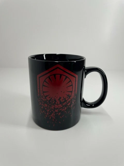 STAR WARS KYLO Ren First Order logo emblem ceramic coffee mug cup ...