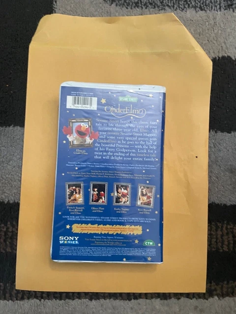 SESAME STREET CINDERELMO VHS Tape 2000 Cinderella Elmo $12.37 - PicClick CA