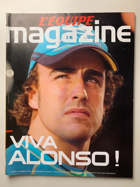 L'EQUIPE MAGAZINE N°1192 16 AVRIL 2005 FERNANDO ALONSO SA 3e SAISON ...