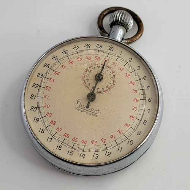 WW2 GERMAN BOMB Timer Wehrmacht Luftwaffe Stopwatch Hanhart Ii Wwii ...