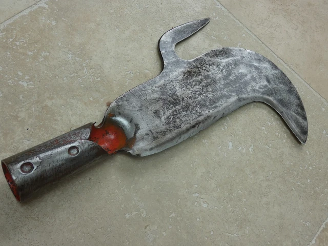 SERPE À DOUILLE et à crochet, outil ancien d'agriculteur, forestier EUR 10,00 - PicClick FR