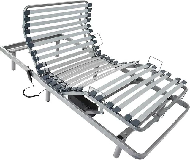 PEPE ELECTRIC ADJUSTABLE Mobility Bed Frame 90x190 w Remote Head Feet ...