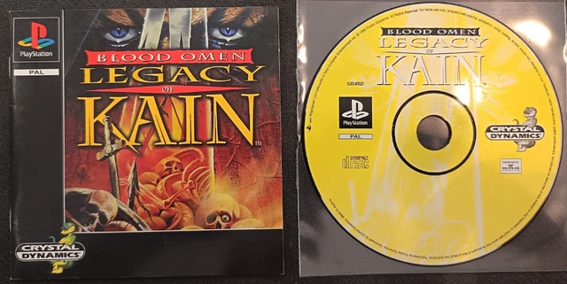 BLOOD OMEN LEGACY of Kain Sony PlayStation PS1 PAL - JEU + NOTICE EN ...