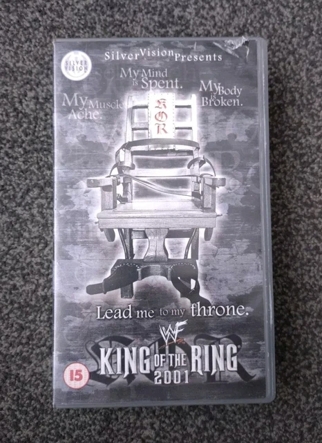 WWF - KING Of The Ring 2001 (VHS, 2001) £12.99 - PicClick UK