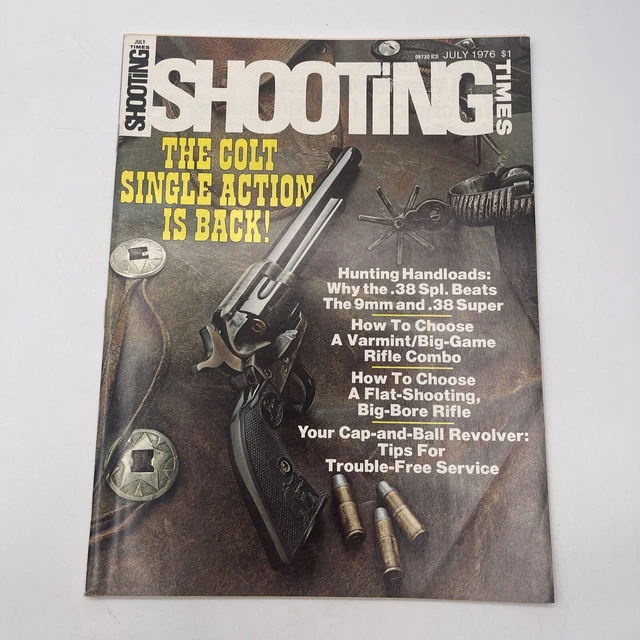 SHOOTING TIMES MAGAZINE July 1976 -Skeeter Skelton Articles No Label EX ...