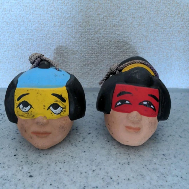Japanese Hakata Dolls Hakata Clay Bell Doll Niwaka Ornament Hirohide