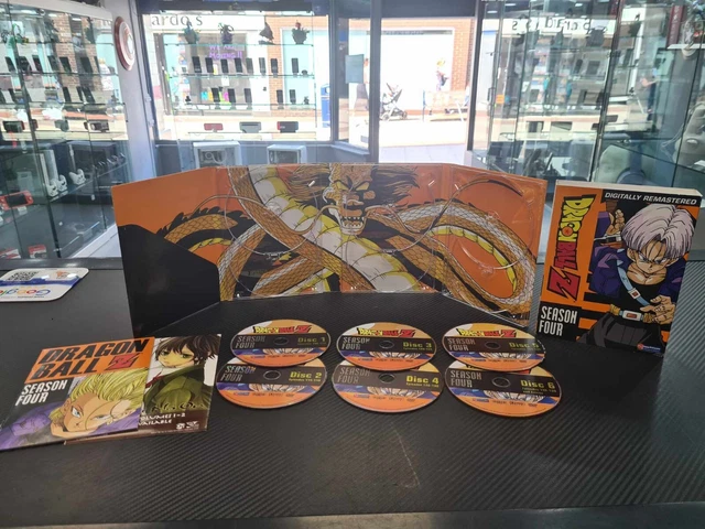 DRAGON BALL Z Complete Season 4 Digitally Remastered DVD Box Set Fast ...