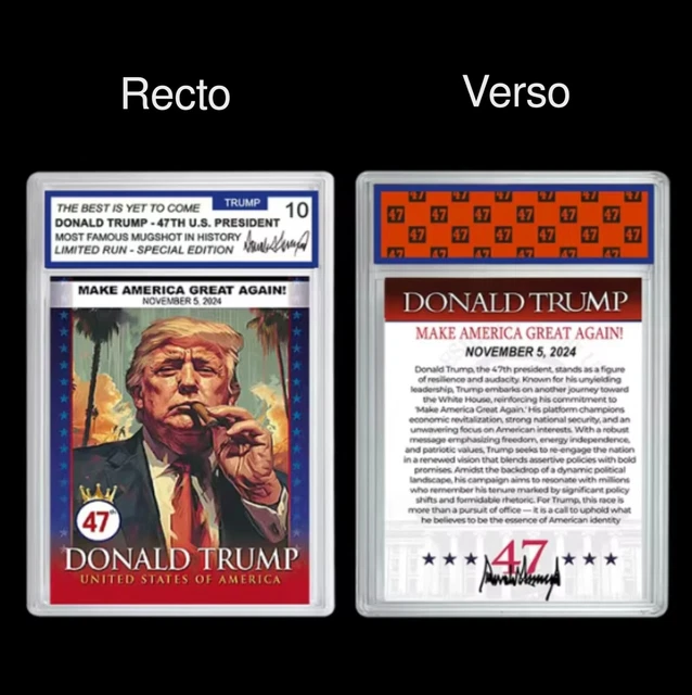 🎖️RARE DONALD TRUMP Card with Style and Leadership $247.00 - PicClick CA