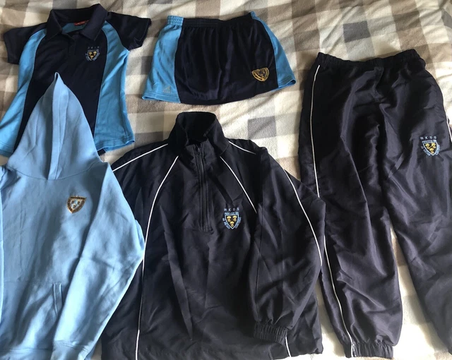 WEST KIRBY GRAMMAR School Uniform PE Kit Tracksuit Skort Sweater etc ...
