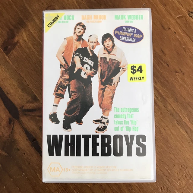 WHITEBOYS AKA WHITEBOYZ VHS Video Danny Hoch, Dash Minok 1999 Big Box ...
