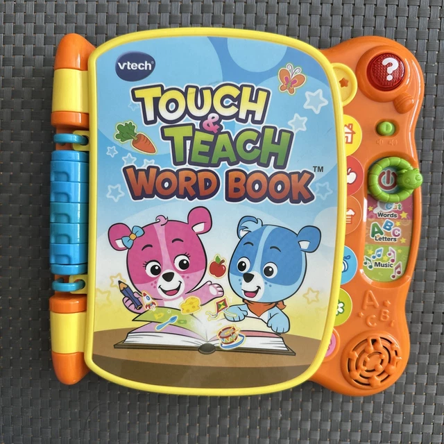 VTECH TOUCH & Teach Word Book Frustration Learning Systems Toy ...