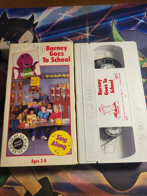 BARNEY - BARNEY Goes to School (VHS) $7.14 - PicClick CA