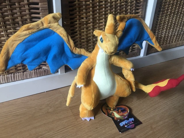 BNWT POKEMON LEGENDARY Mega Charizard Plush Toy Gaming Merchandise ...