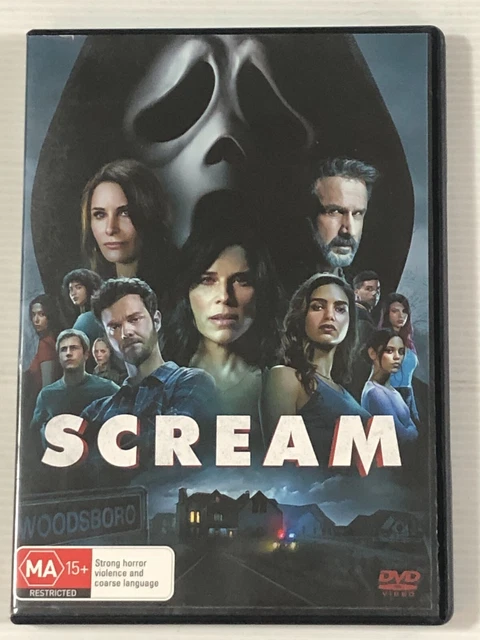 SCREAM (DVD, 2022 Region 4) Courteney Cox, David Arquette, Neve ...