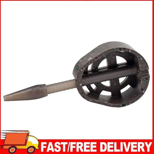 CARP FISHING BAIT Cage Lures Holder Inline Method Feeder Tackle Tools ...