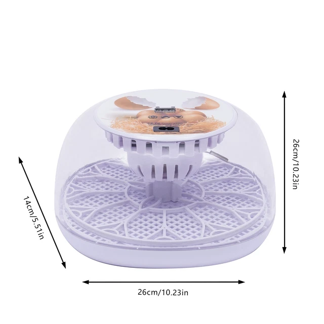 12 EGGS DIGITAL Egg Incubator Automatic Turning Chicken Duck Poultry ...