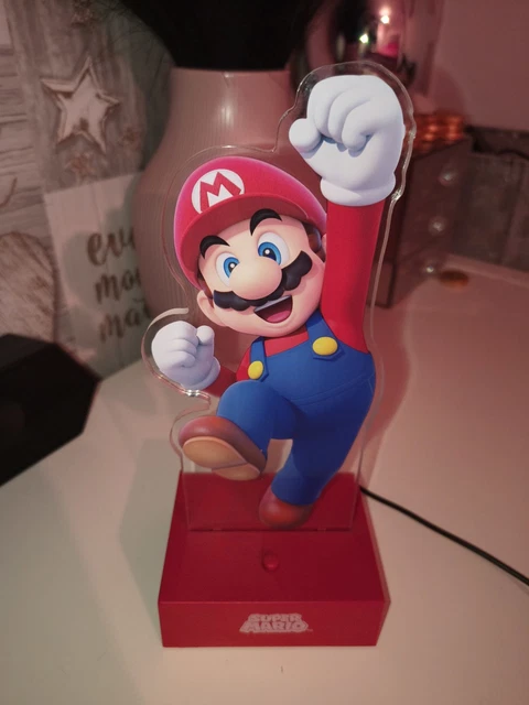 SUPER MARIO BROS LED Night Light USB £10.80 - PicClick UK