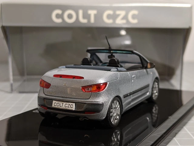 MITSUBISHI COLT CZC Convertible Silver 1/43 VITESSE Dealer Model £39.99 ...