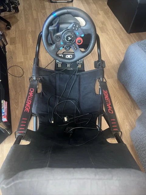 PLAYSEAT CHALLENGE FOLDABLE Racing Cockpit with Logitech G29 Wheel and ...