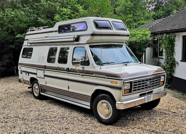 1990 FORD ECONOLINE E250 Campervan Motorhome RV American Import £13,995 ...