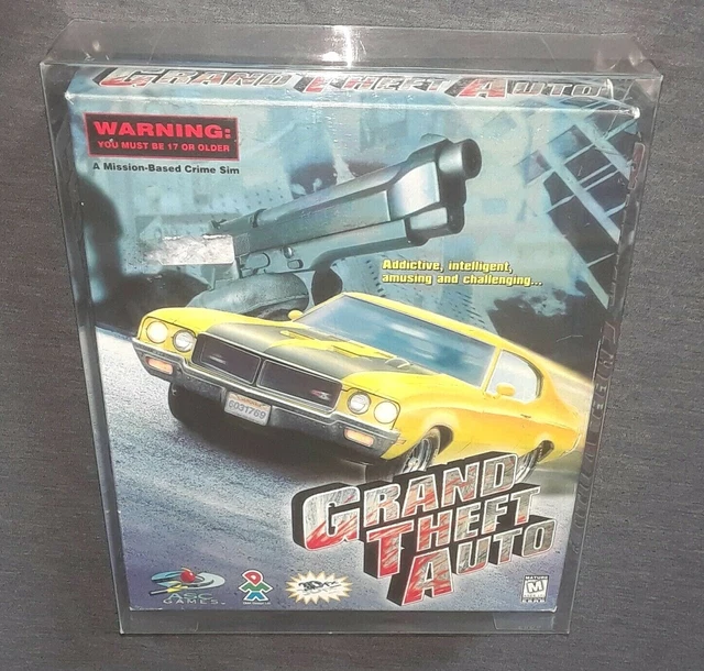 GRAND THEFT AUTO (Windows PC, 1997) ORIGINAL GTA FOR PC [New/Open Box ...